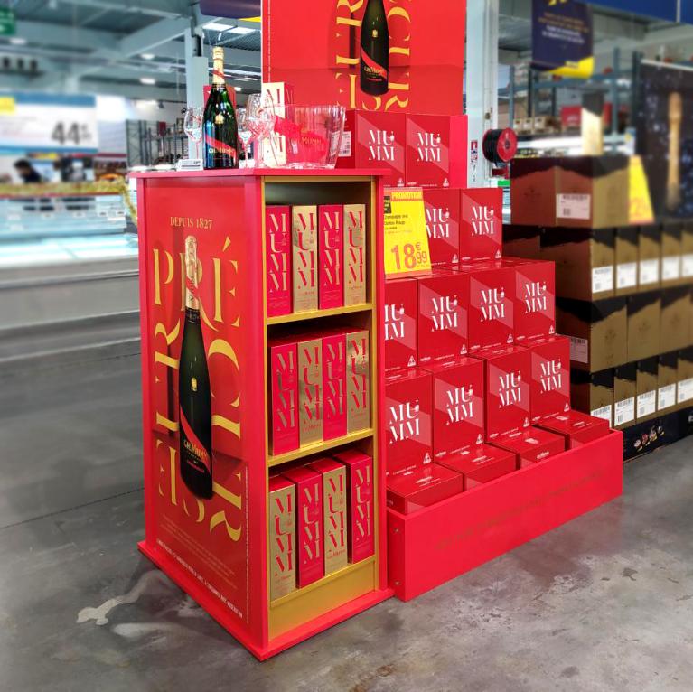 sapide design présentoirs plv